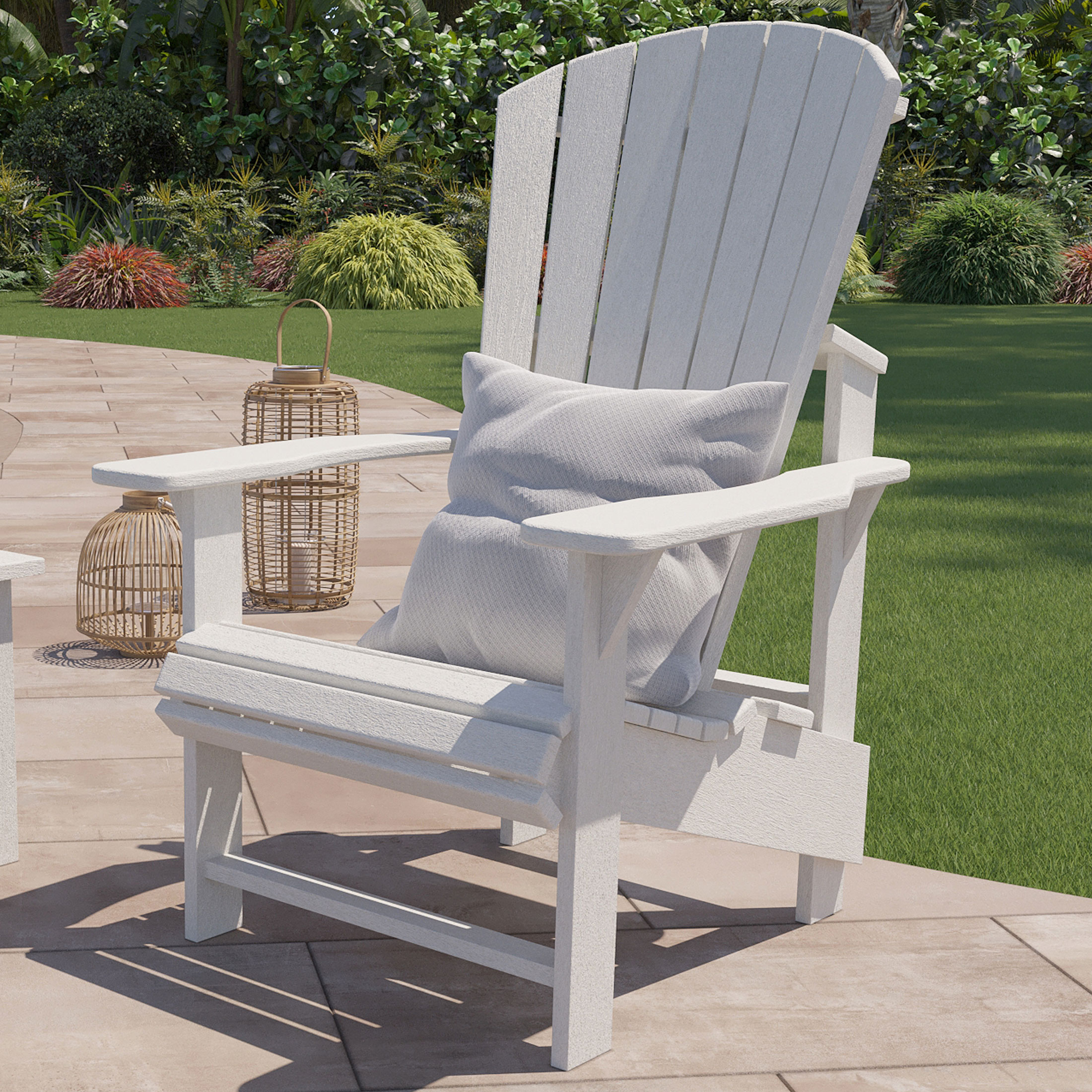 Adirondack chairs in stock store