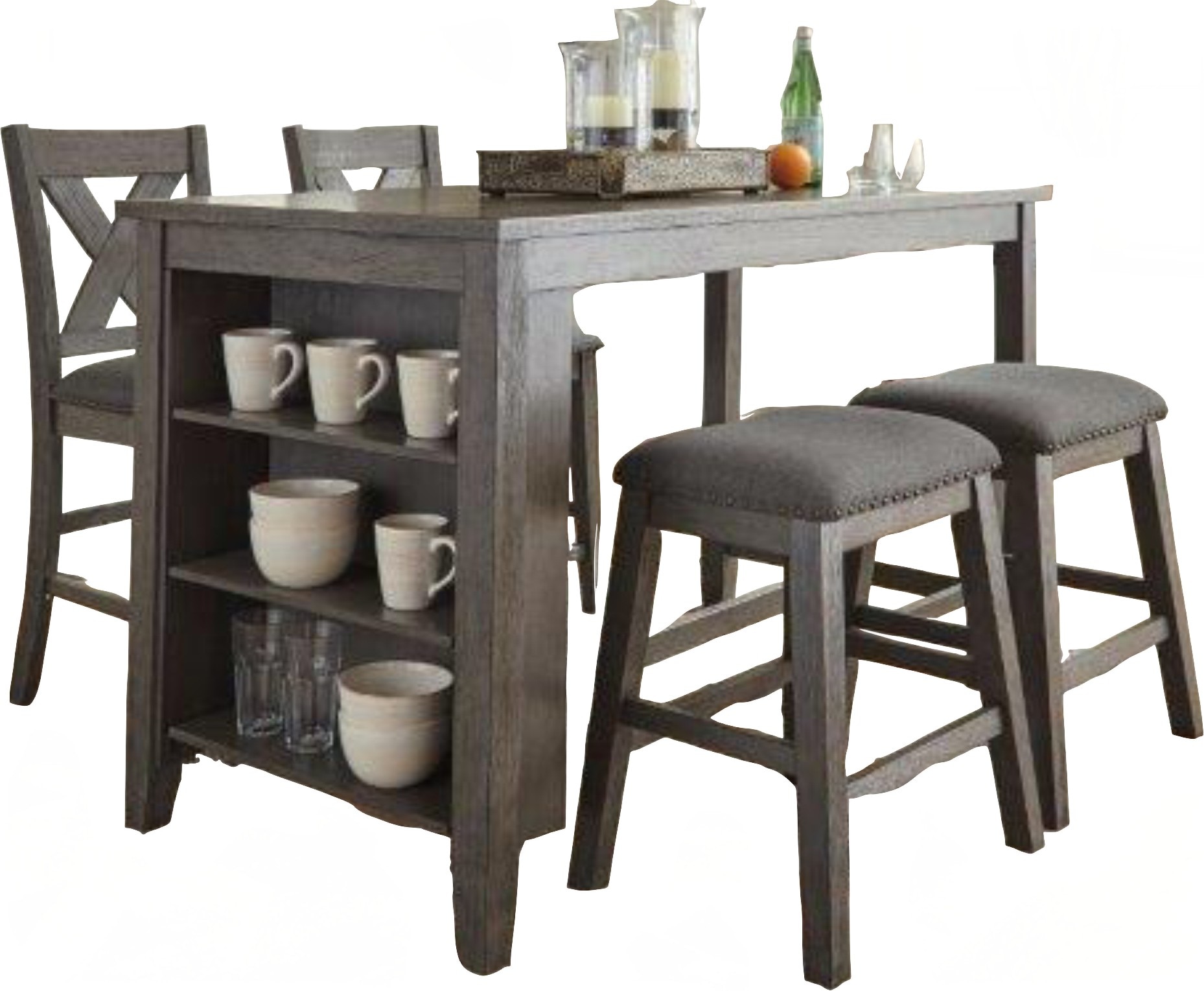 Caitbrook 5 Piece Dinette Set | Cardis
