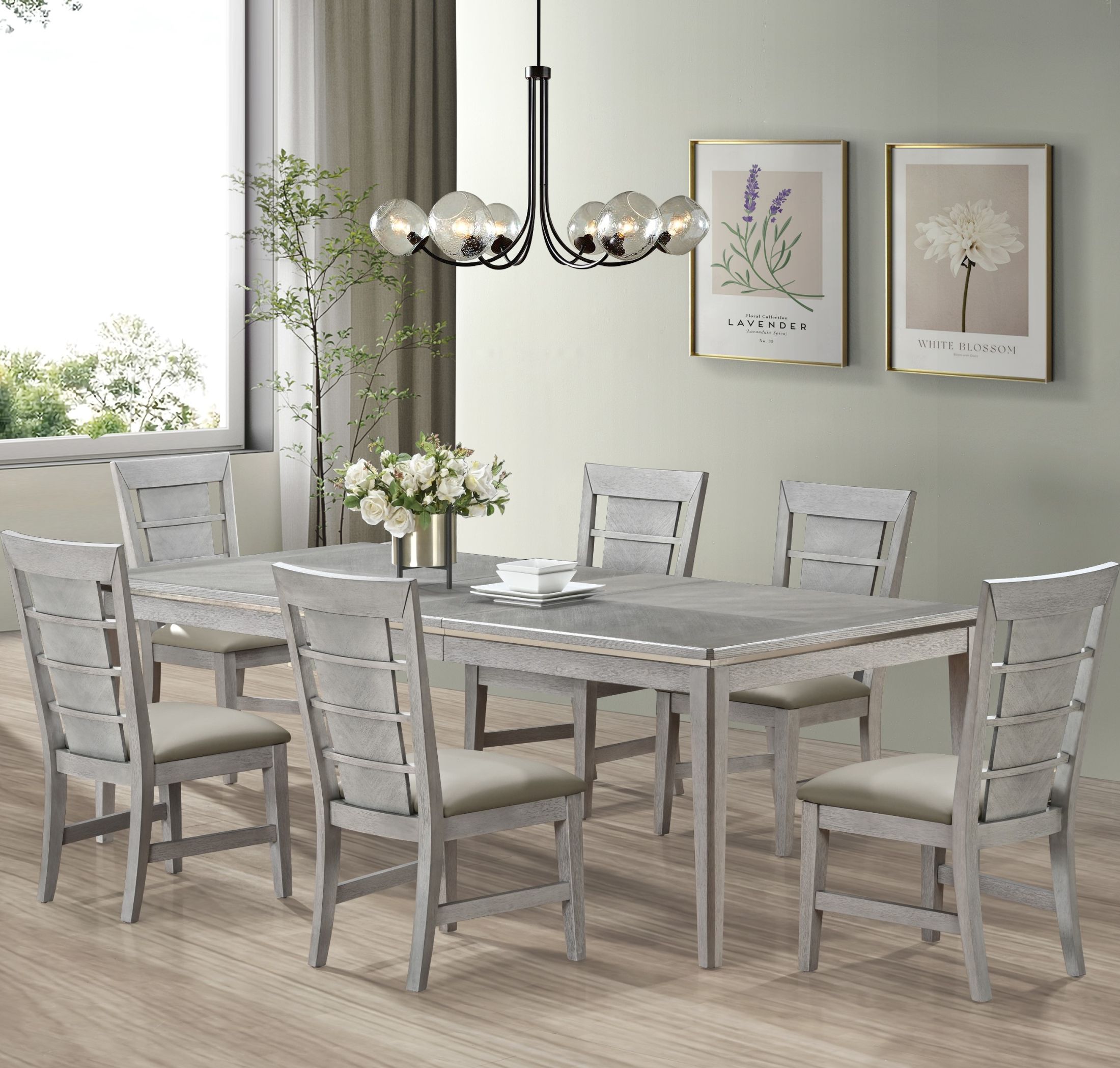 7PC Dining Set | Cardis