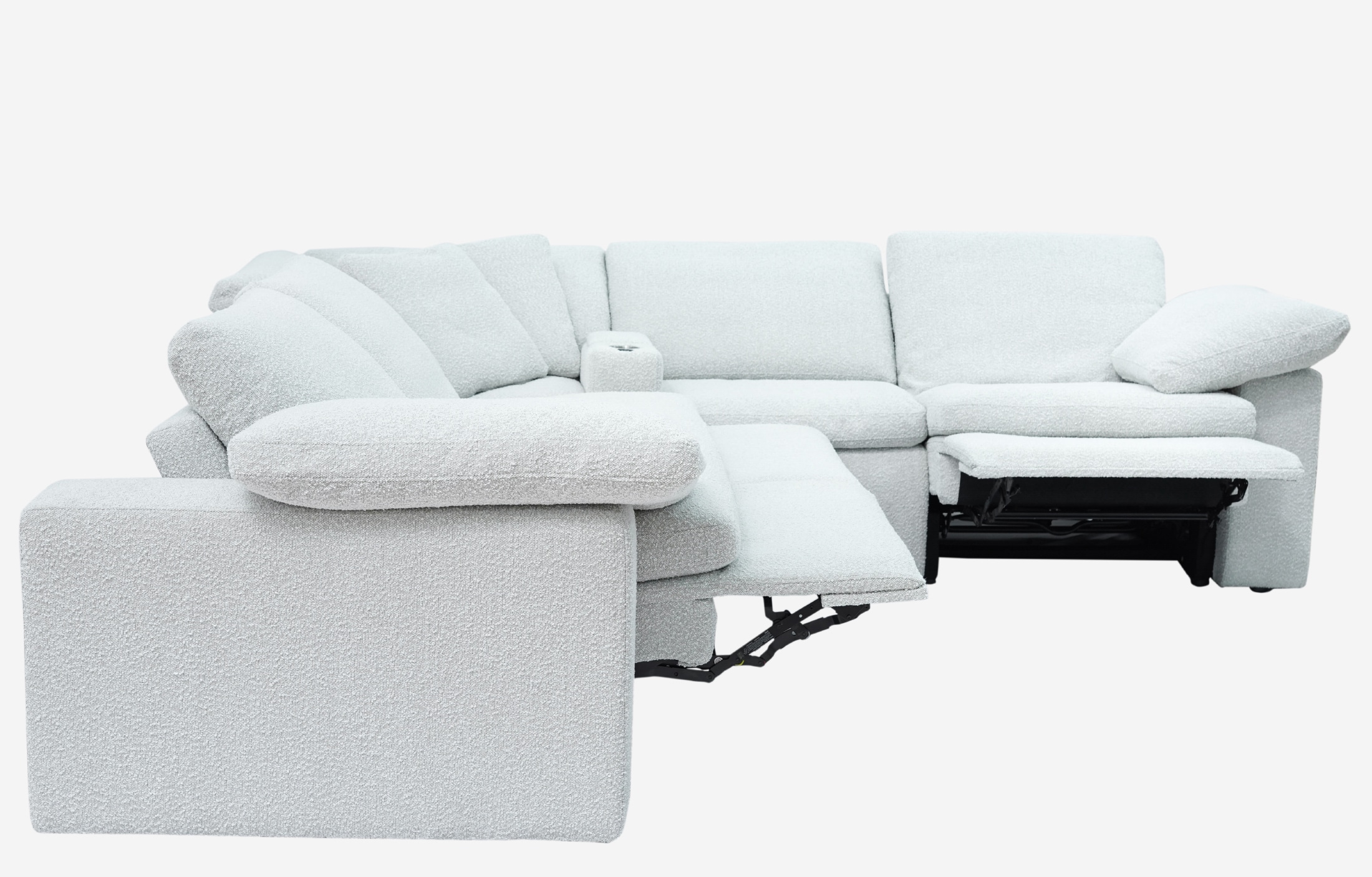Shannon 5 Piece Power Sectional | Cardis