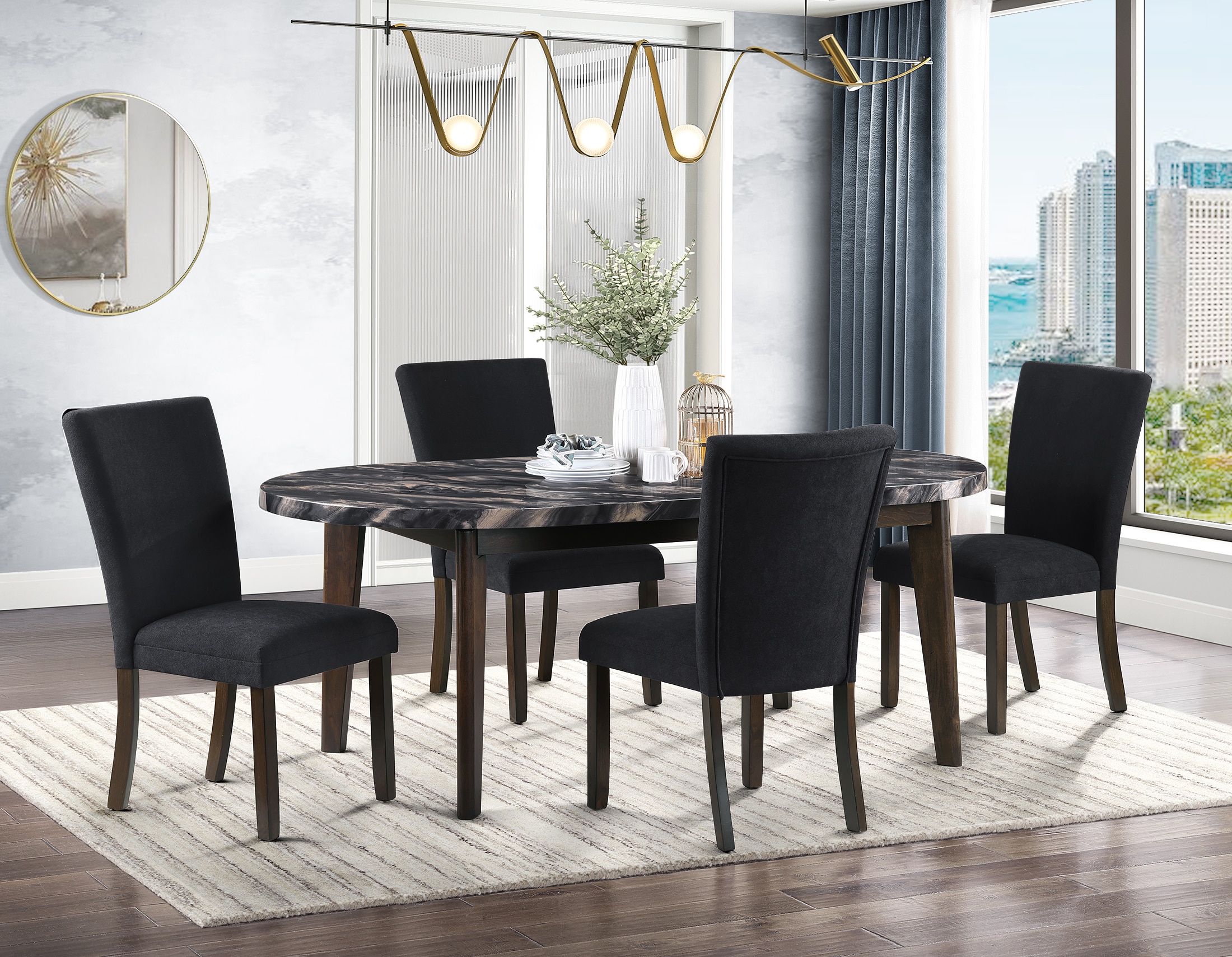5PC Dining Set | Cardis