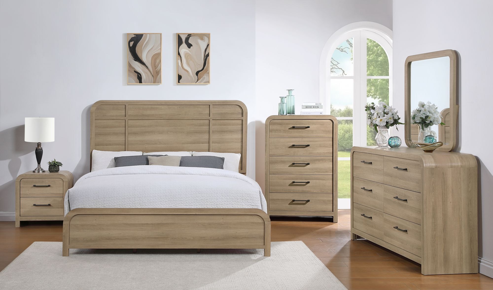 5 Piece King Bedroom | Cardis