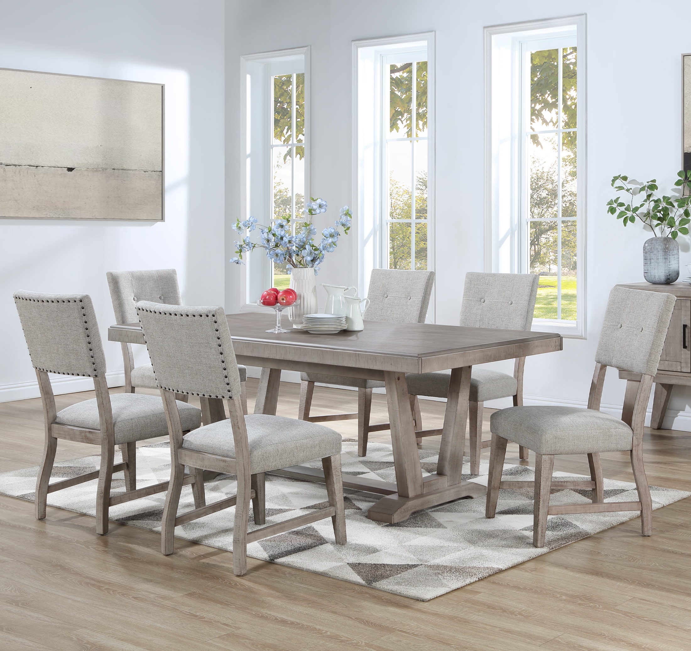 Lucy 7 Piece Dining Set | Cardis