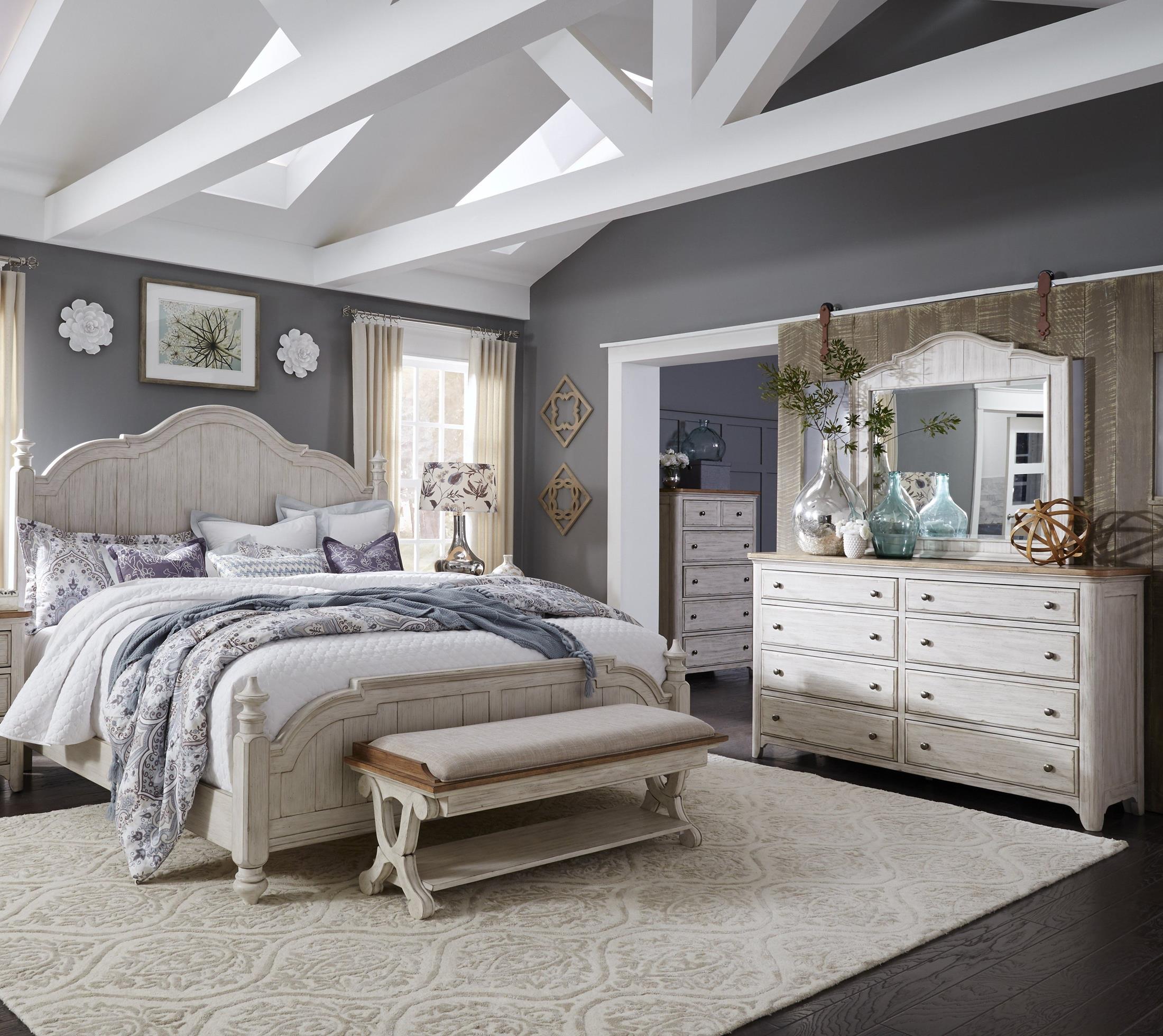 4 Piece King Bedroom Set Cardis
