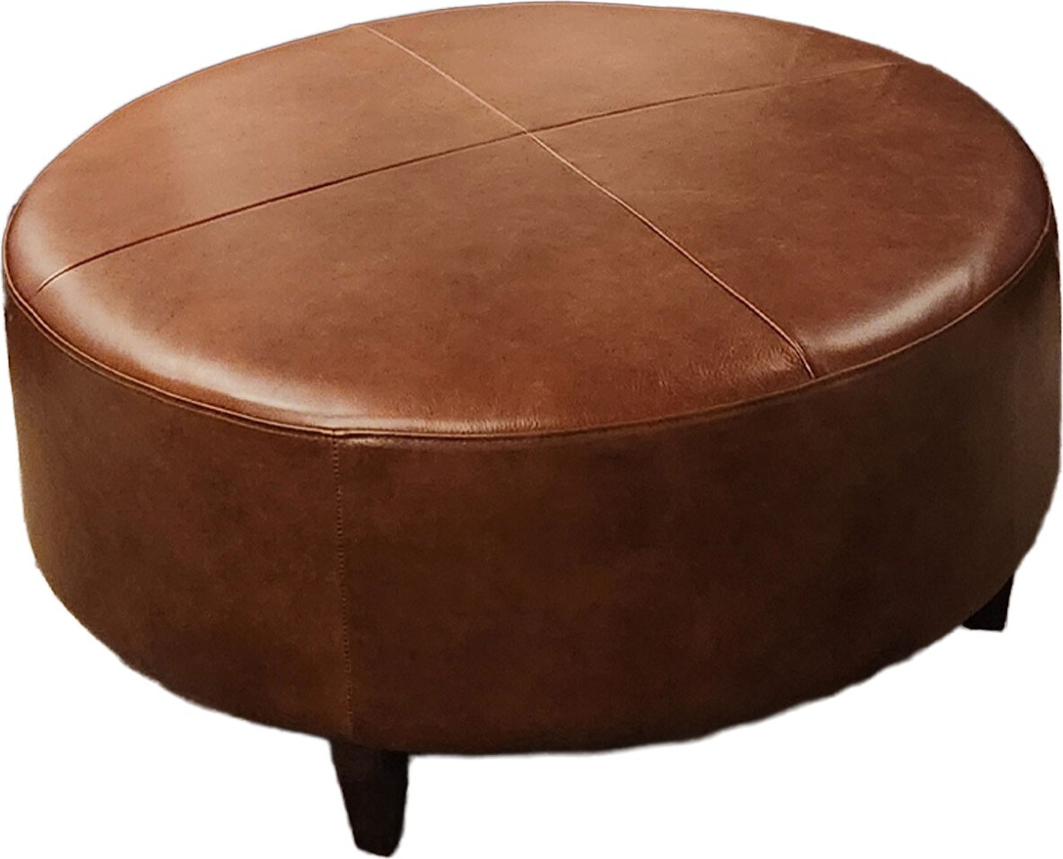 Round Cocktail Ottoman