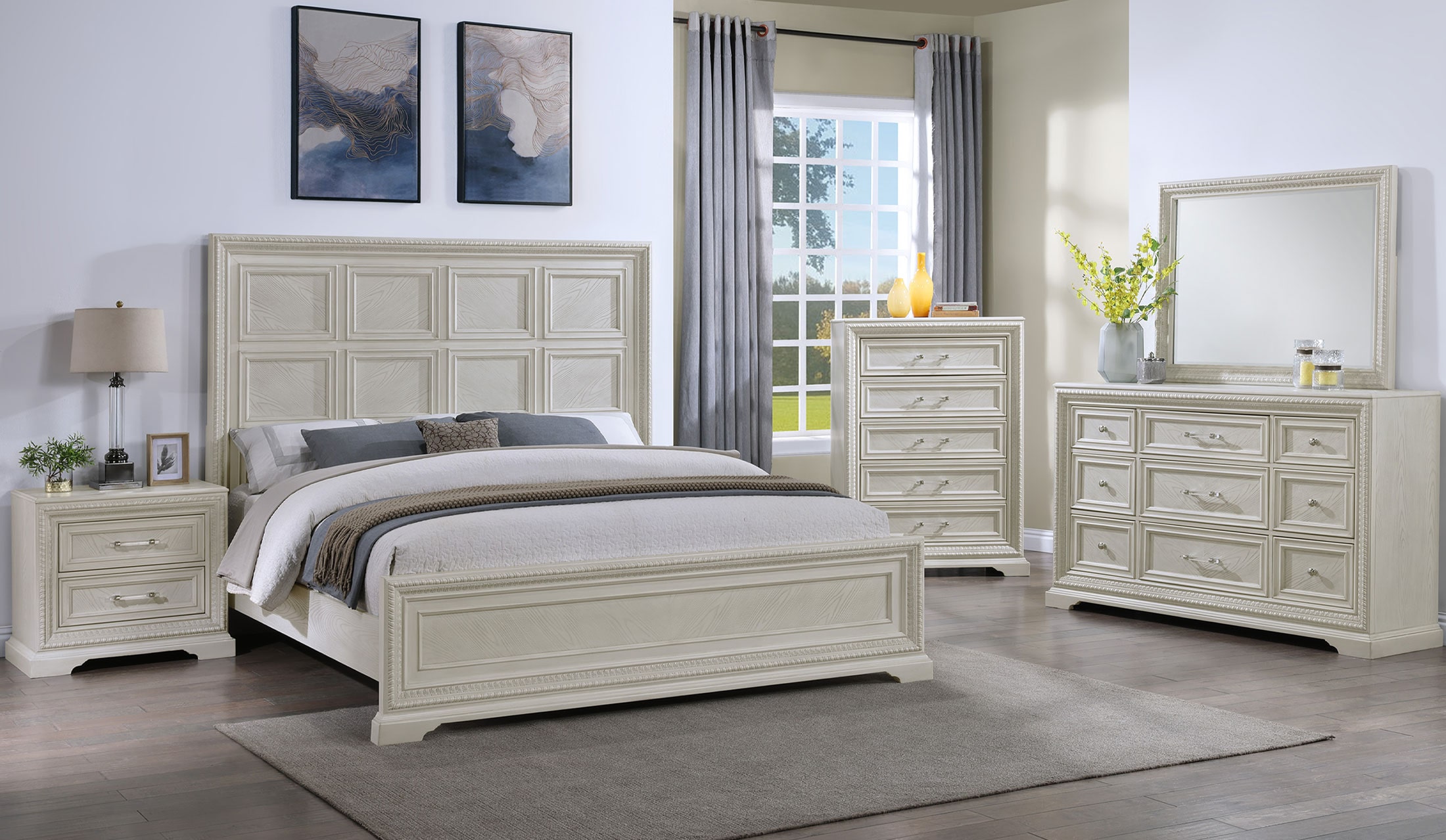 5 Piece Queen Bedroom Set | Cardis