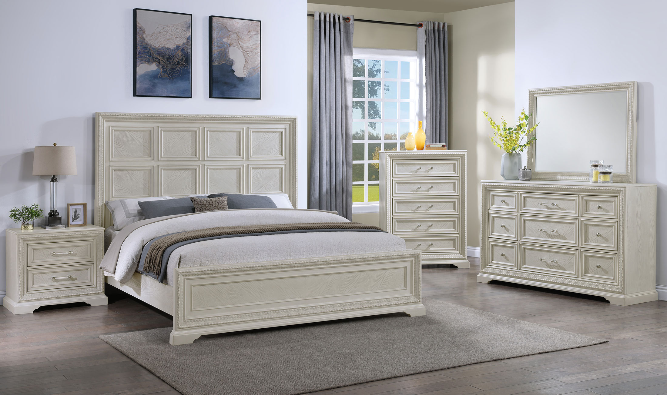 5 Piece King Bedroom | Cardis