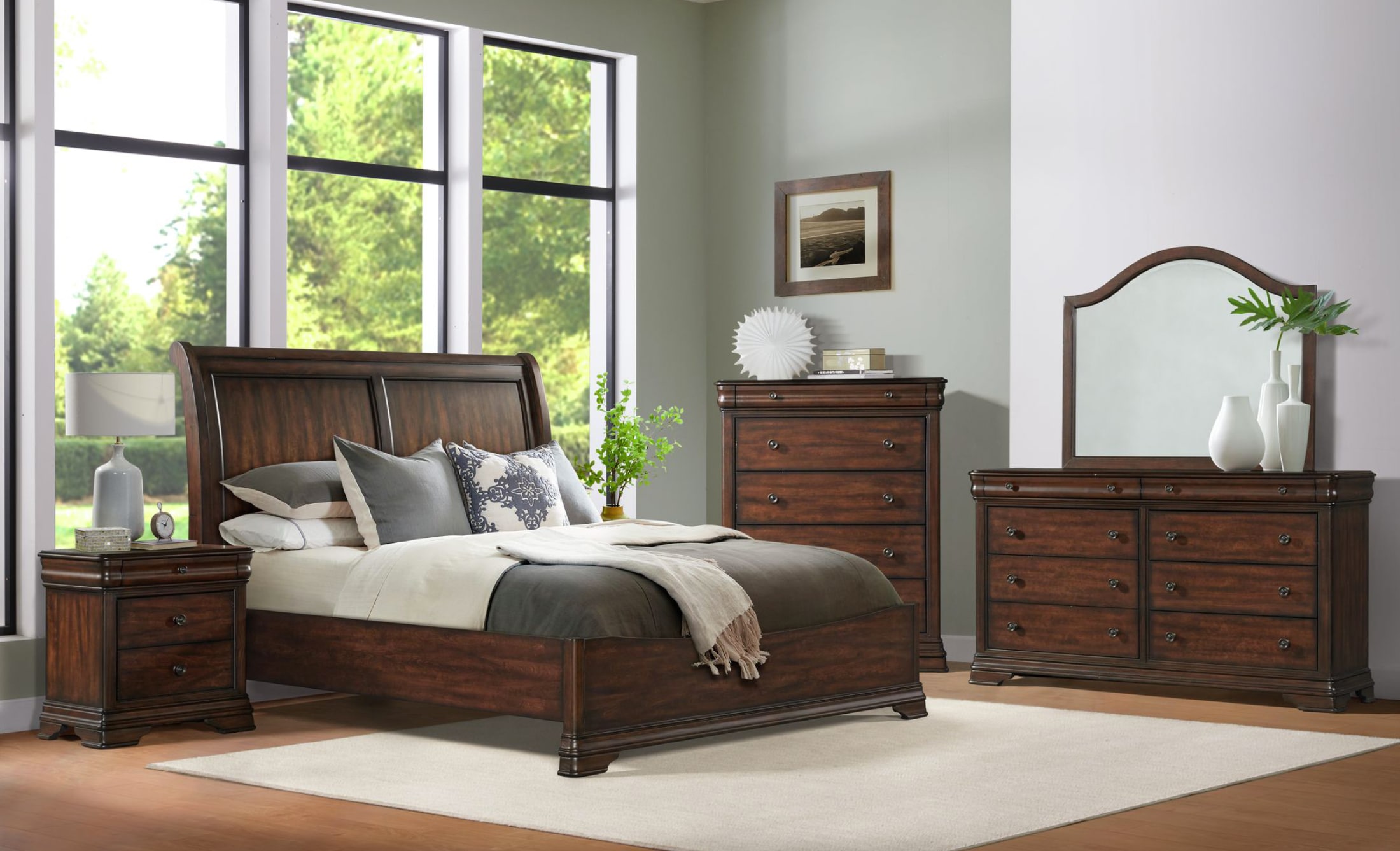 Phillipe 5 Piece King Bedroom Set | Cardis