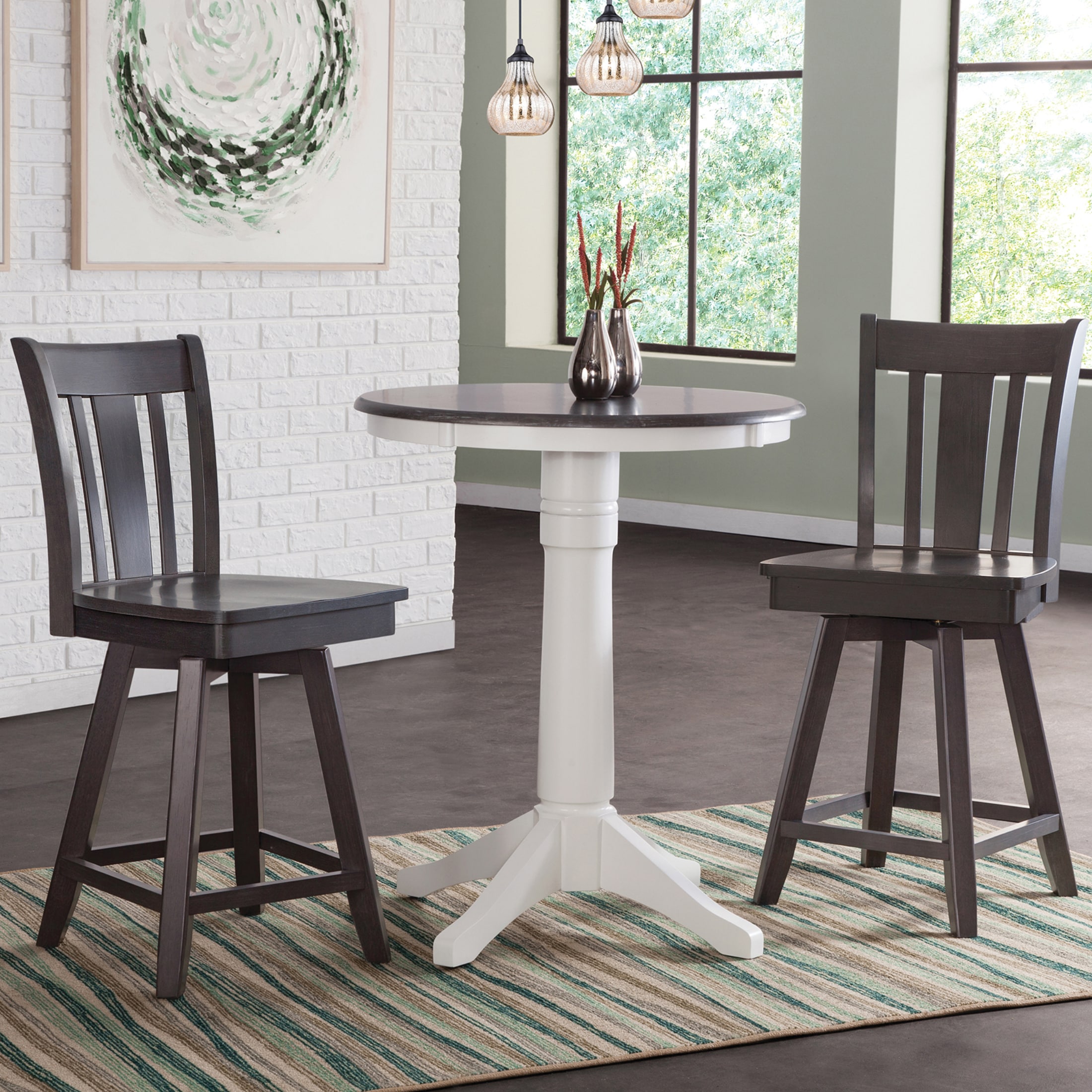 Riley 3 Piece Counter Table Set | Cardis
