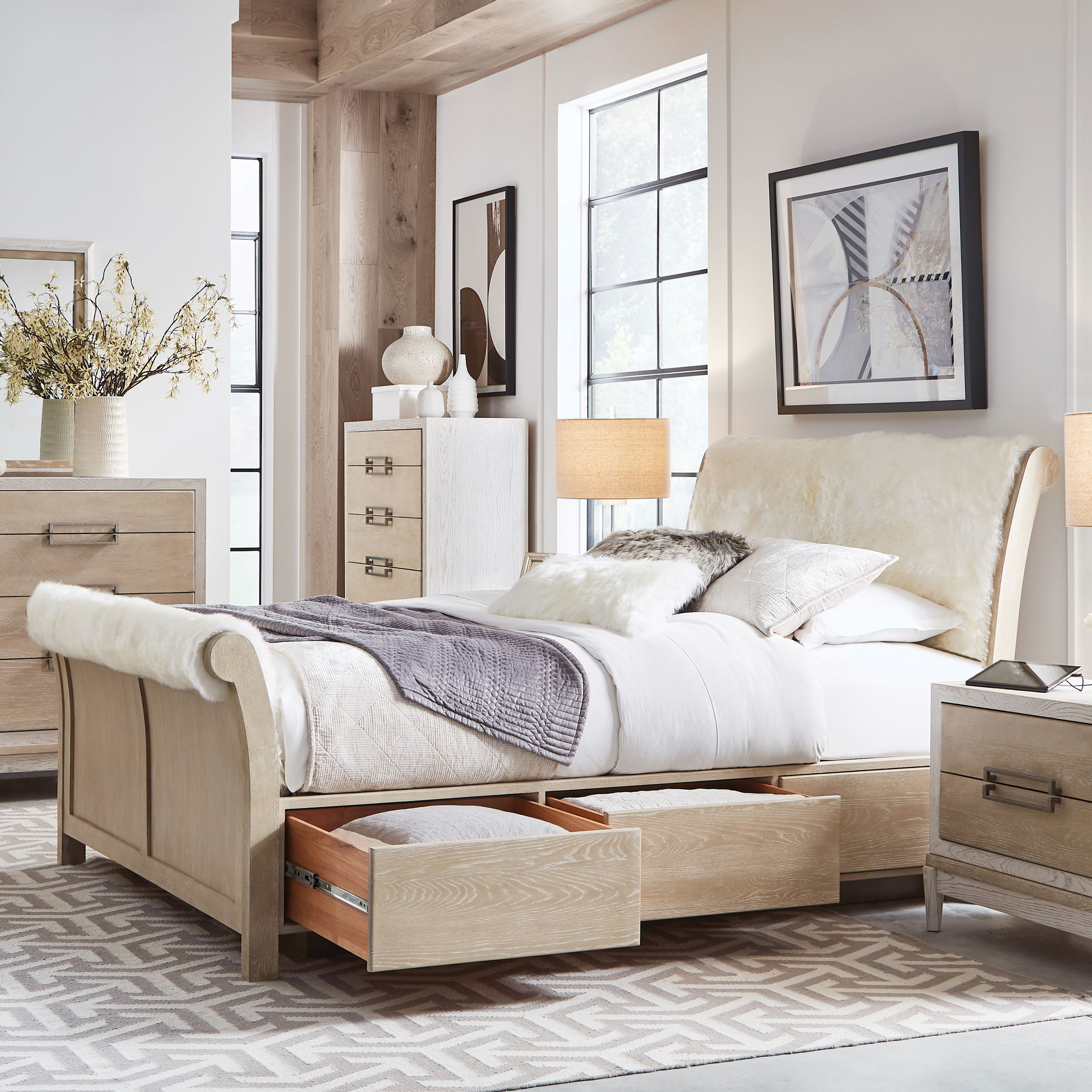 King Storage Bed | Cardis