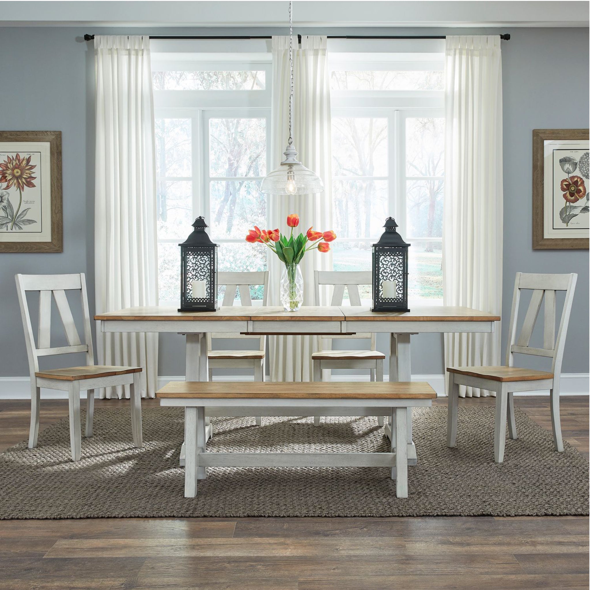 Lindsey Farm 6 Piece Dining Room Set | Cardis