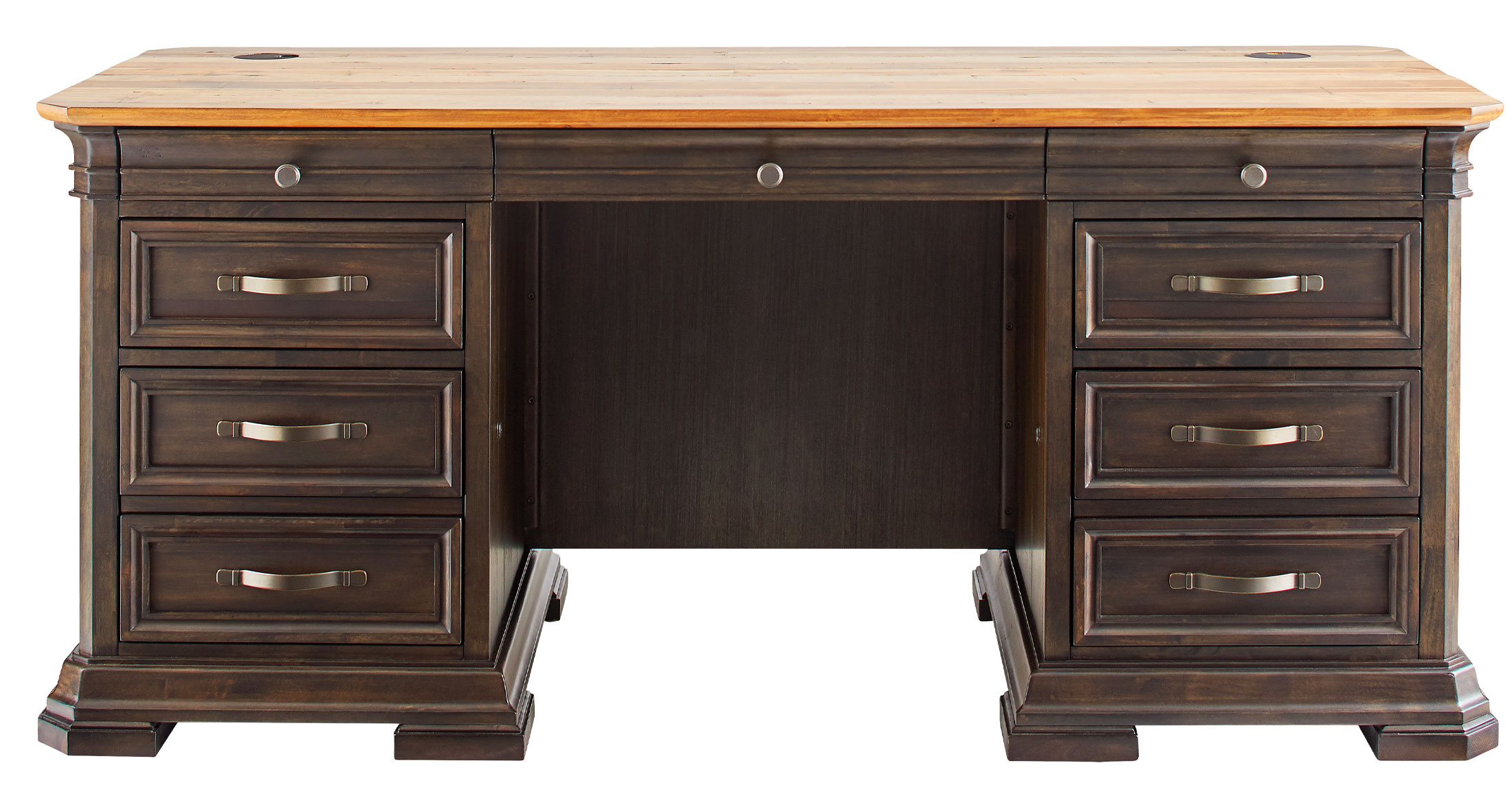 Sonoma Double Pedestal Desk Cardis