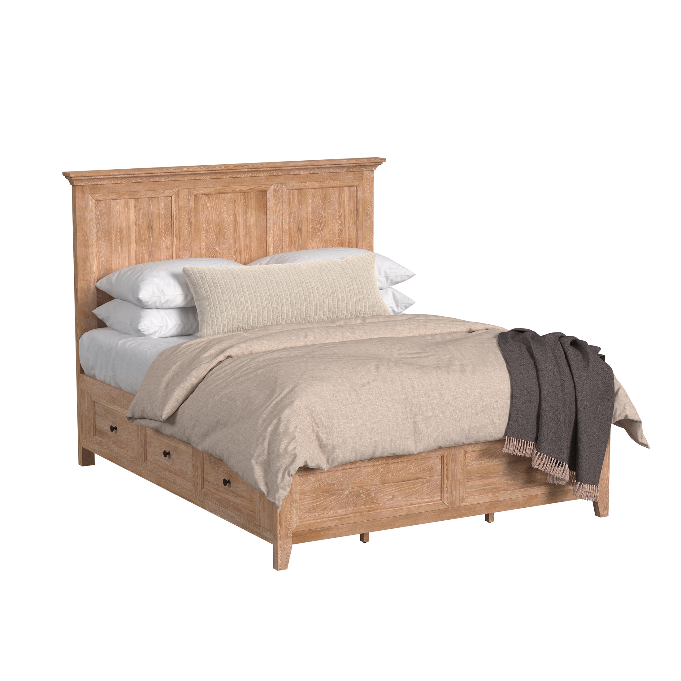San Mateo Queen Storage Bed | Cardis