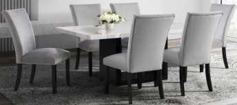 Valentino 7 Piece Dining Room Set | Cardis