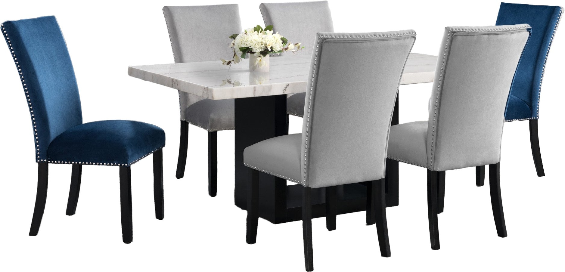 Valentino 7 Piece Dining Room Set | Cardis